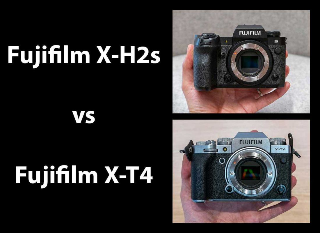 Fujifilm X-H2S vs X-T4 - Head-to-head Comparison | Photography Blog