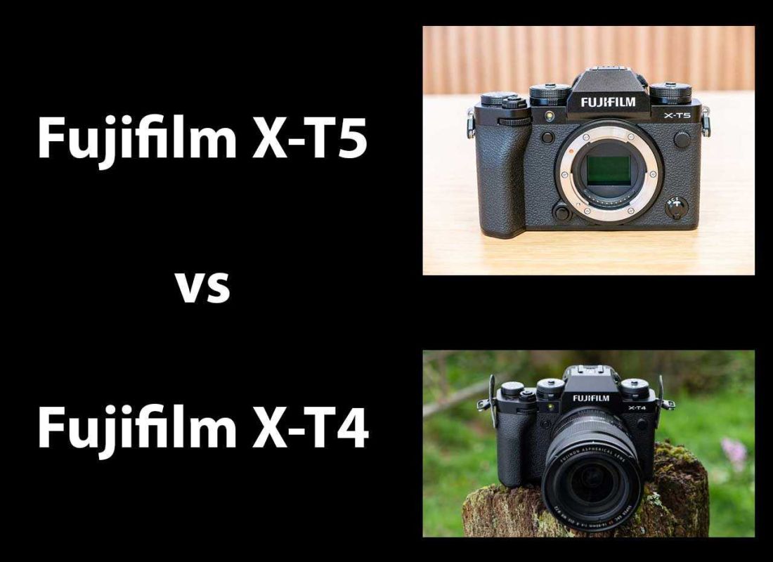 Fujifilm X-T5 vs X-T4 - Head-to-head Comparison | Photography Blog