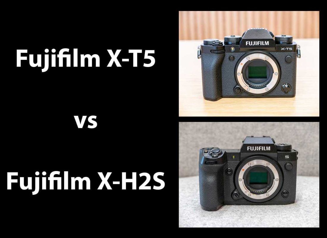 Fujifilm X-T5 vs X-H2S - Head-to-head Comparison | Photography Blog