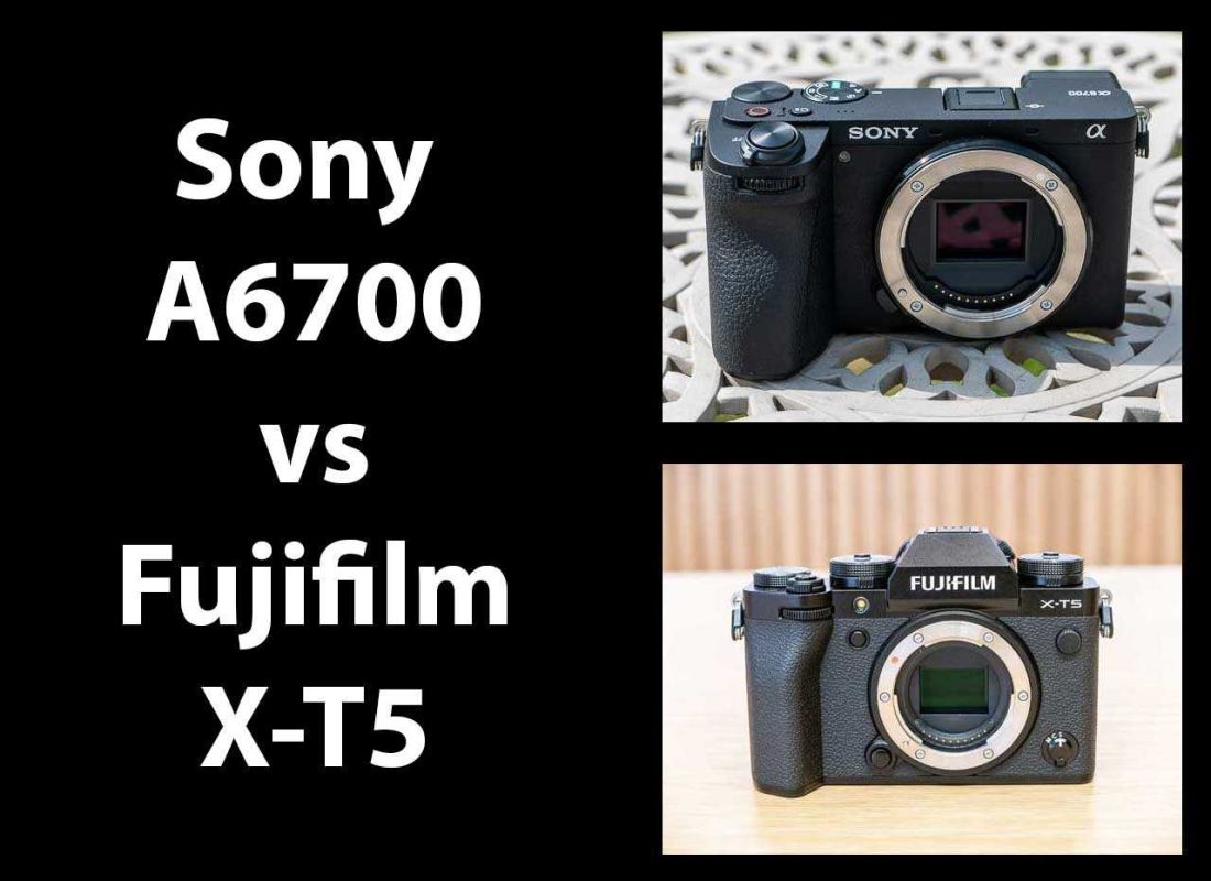 Sony A6700 vs Fujifilm X-T5 - Which is Better? | Photography Blog