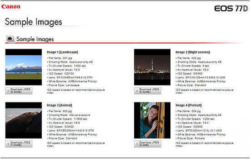 Official Canon EOS 77D Sample Images | Photography Blog
