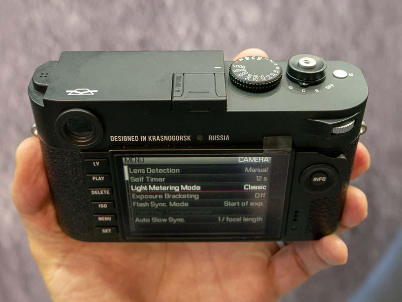 Zenit M Full-frame Rangefinder Camera Hands-on Photos | Photography Blog